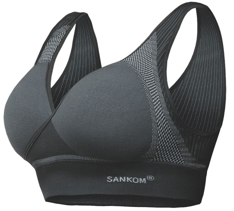 SANKOM® – Patent Bra | CLASSIC BLACK